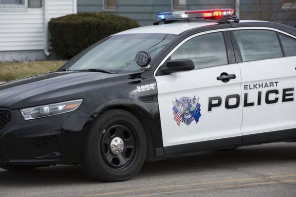 Elkhart police officers extricate carjacking vehicle after stolen Jeep ...