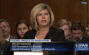 Becky Savage takes opioid overdose story of sons to Capitol Hill - 95.3 MNC