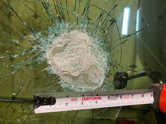 Driver seriously injured after metal hit windshield on Indiana Toll ...
