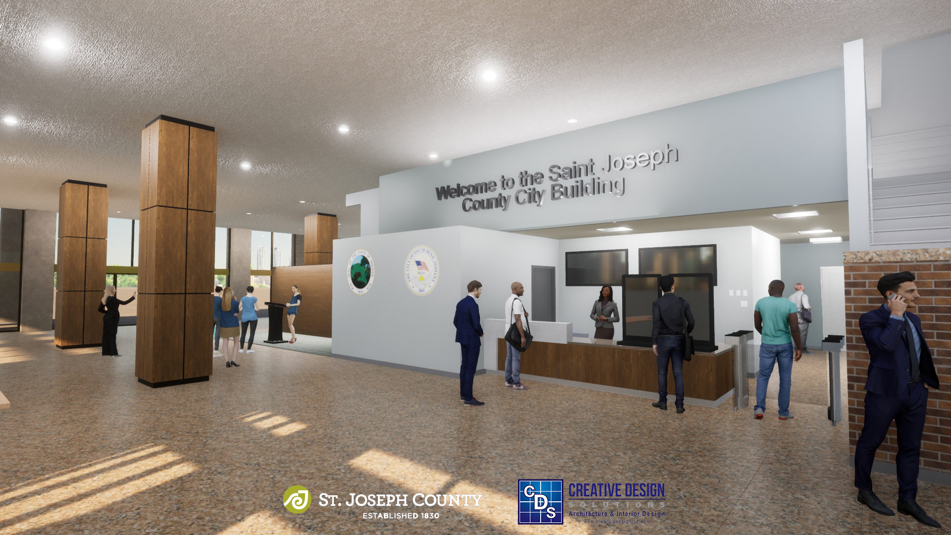 New security upgrades in place in downtown South Bend County-City ...