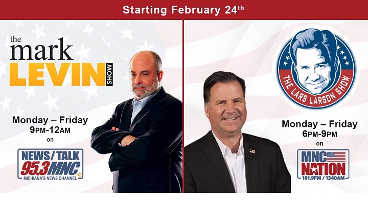 The Mark Levin Show to air on 95.3 MNC / Lars Larson to move to MNC ...