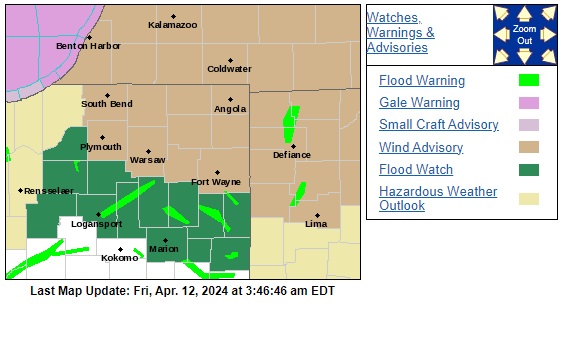 Wind Advisory in effect on Friday, gusts to 50 mph possible at times ...