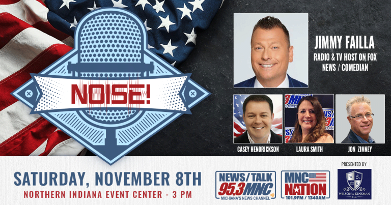 Fox News, MNC Nation host Jimmy Failla to headline MNC's NOISE - 95.3 MNC